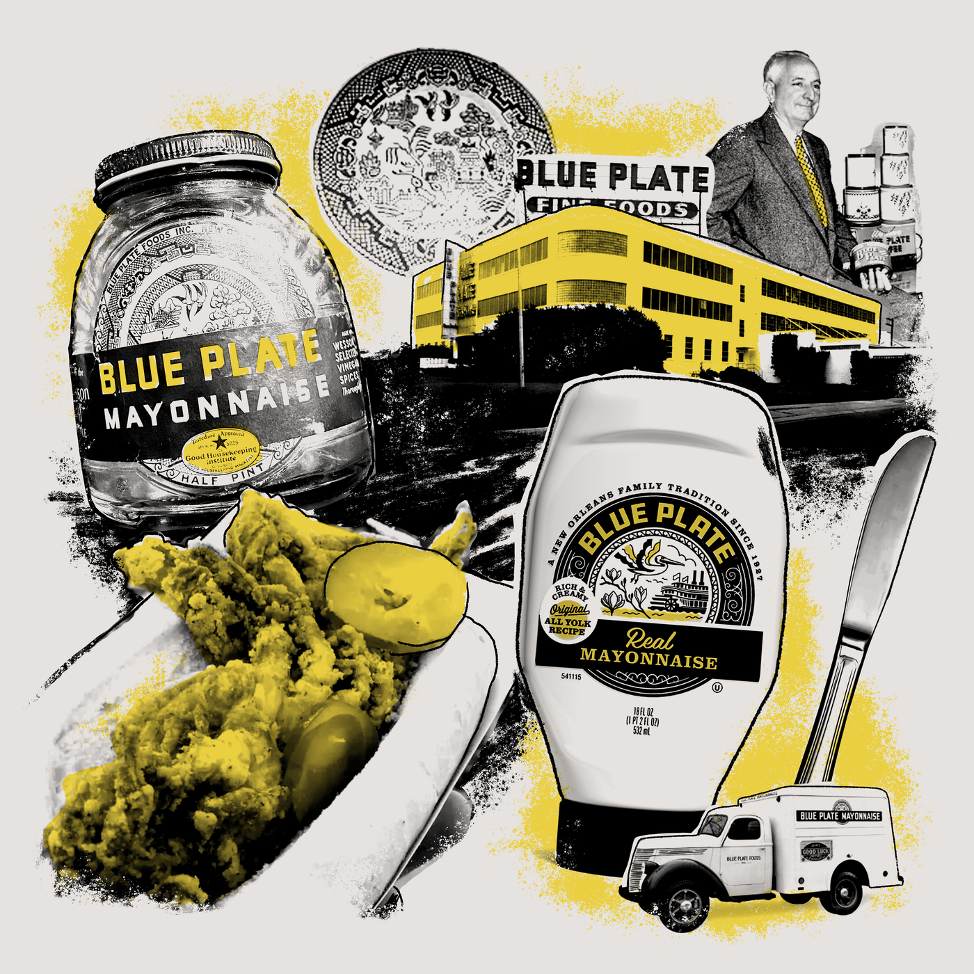 Blue Plate