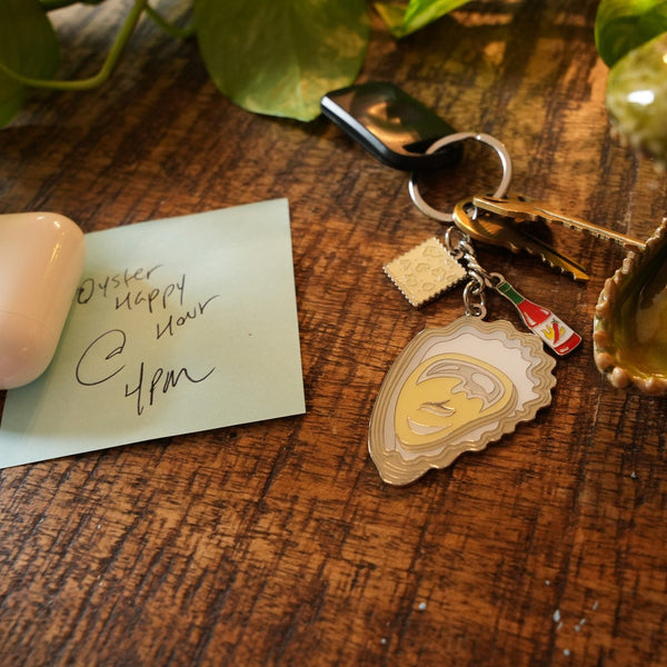 Oyster Keychain
