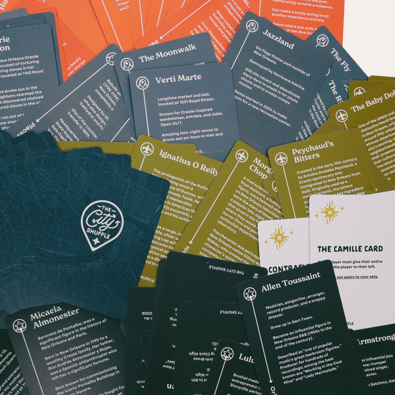 The City Shuffle Card Game