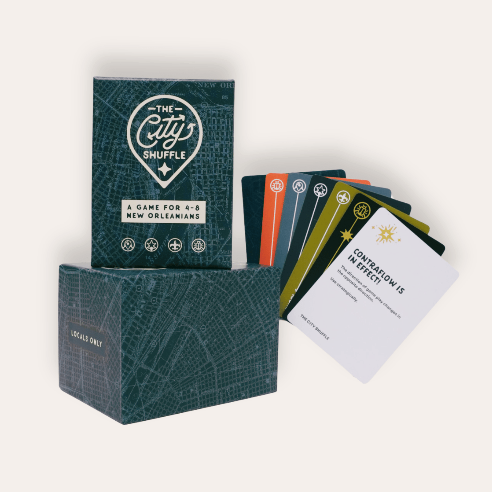 The City Shuffle Card Game