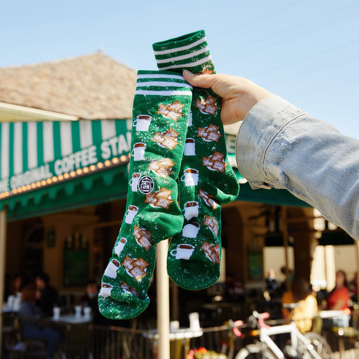 Beignet Socks by Bonfolk