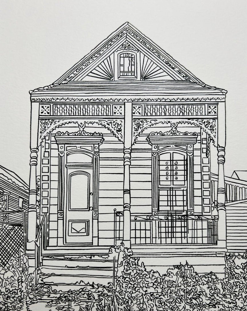 house under construction coloring page